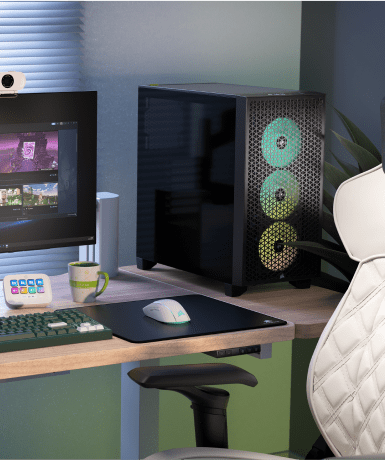 Platform:4 Elevate Desk - Black